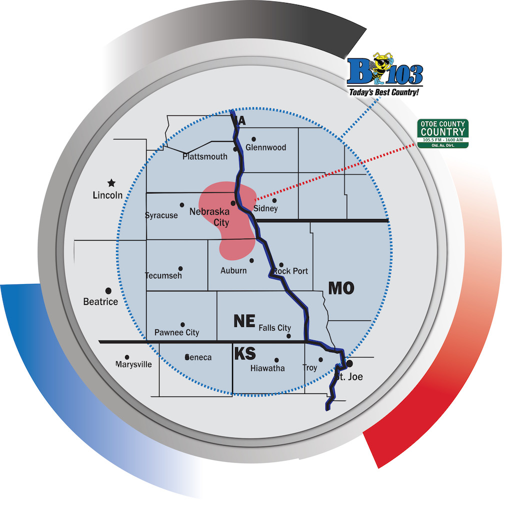 B103 and Otoe County Country - Flood Communications